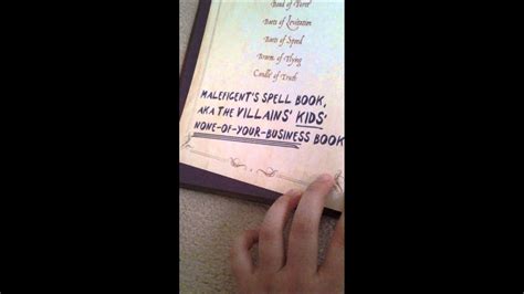 Mals Spell Book Part 1 Youtube