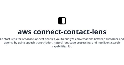 Aws Connect Contact Lens Fig