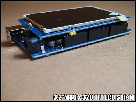 Arduino Er 3 2 480 X 320 TFT LCD Shield Install UTFT Library And