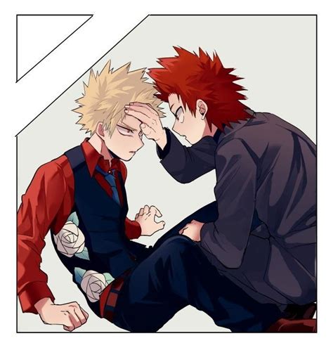 Kiribaku Bakugou Katsuki Kirishima Eijirou Boku No Hero Academia Bnha Mha My Hero Academia Boku