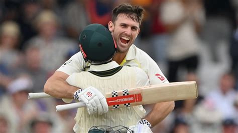 The Ashes Mitchell Marsh In Great Touch For Player Seen Less Than Lord Lucan