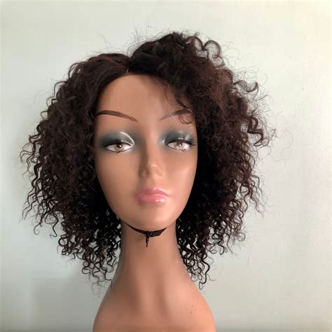 Kinky Curly Wig 100 Brazilian 10 Inch Beau Diva On Sale Za