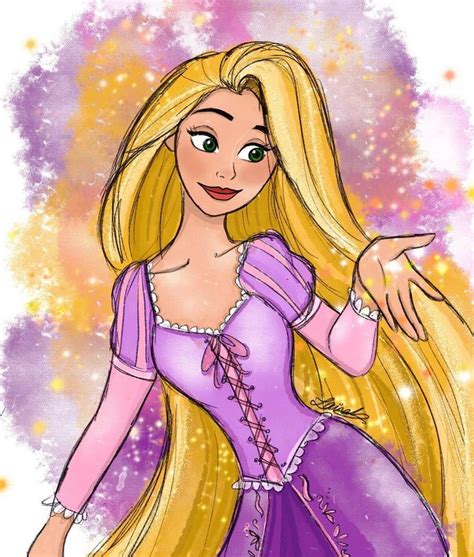 Zainab On Instagram Drawing Rapunzel Has Become Rather Second Nature