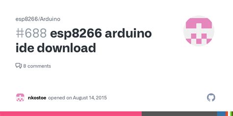 Esp8266 Arduino Github