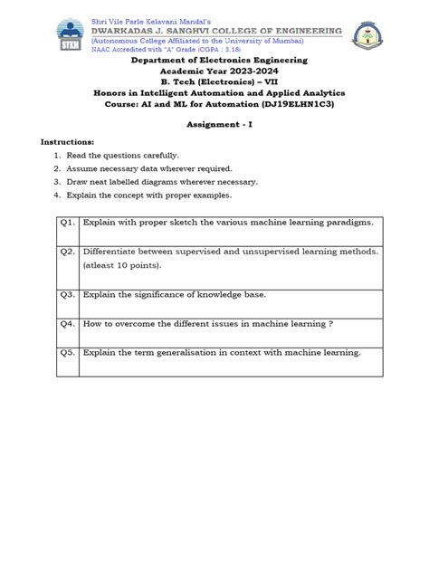 Aiml Auto Assignment 1 Pdf