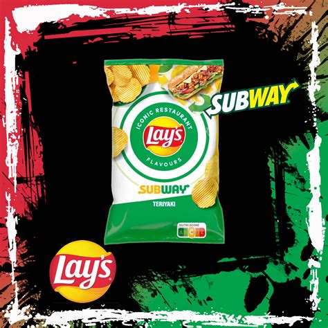 Lays Subway Teriyaki Usa Chips 150g Baba Trends