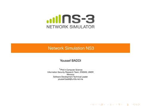 Network Simulation Ns3 Ppt