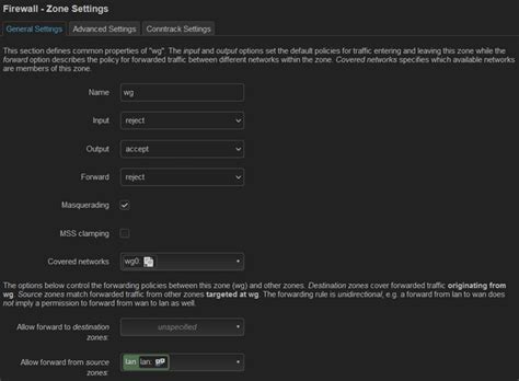 Help Needed How To Configure Firewall Zone For Wireguard Ropenwrt