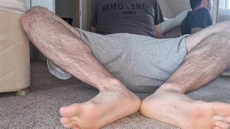 October 7th Watch Me Pose And Flex My Big Male White Soles And Toes For You While You Stroke