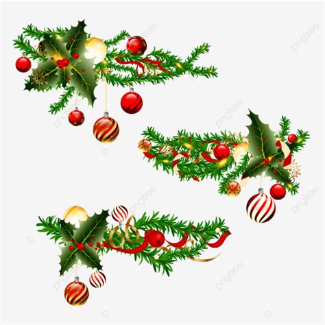 메리 크리스마스 장식 축제 소원 인사말 디자인 메리 크리스마스 장식적인 크리스마스 장식 Png 일러스트 및 벡터 에 대한 무료 다운로드 Pngtree