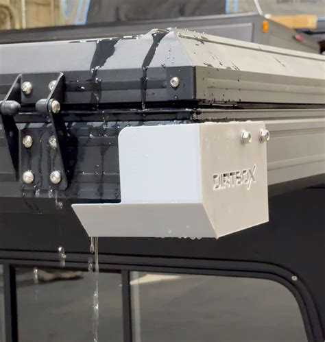 Canopy Camper Rain Gutter Dirtbox Overland