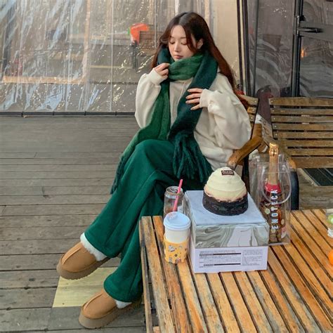 워너비뮤즈 무배🚀 스트랩탈부착ok💓귀염뽀짝 통굽 어그 플랫폼 뮬 슬리퍼 양털 숏 부츠 키높이 청키 스웨이드 겨울 신발 블로퍼 2color 5size