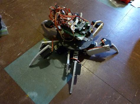Simple 18dof Hexapod Arduino Nano Optionally With Pololu Maestro