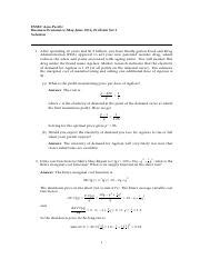 Problem Set 2 Corrigé pdf ESSEC Asia Pacific Business Economics May June 2014 Problem Set 2