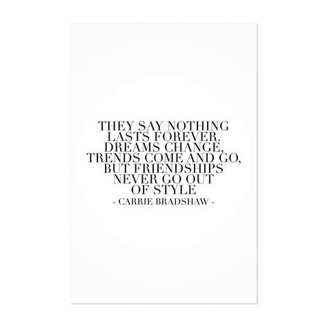 Noir Gallery Sex And The City Quote Typography Unframed Art Print Post Overstock