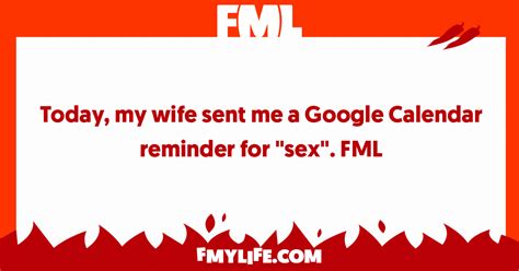 Sex And Intimacy Planning Fml