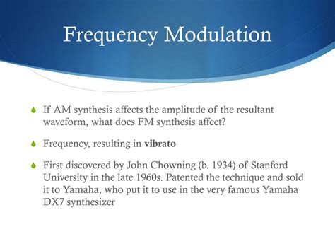 PPT Types Of Modulation PowerPoint Presentation Free Download ID 2596090