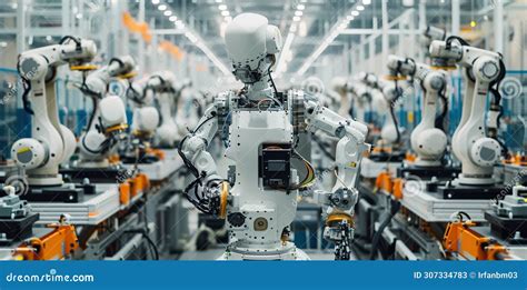 Immerse Yourself In The World Of Robotic Precision Automated Processes And Futuristic High