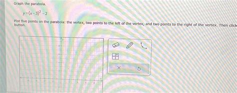 Graph The Parabola Yx 32 2 Plot Five Points On The Parabola The