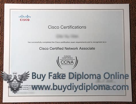 How Much To Order A Fake Ccna Certificate