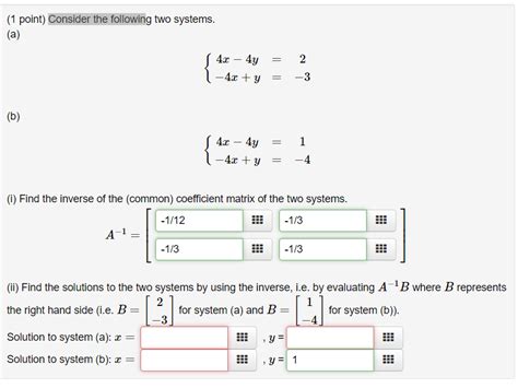 Solved Linear Algebra Elementary Matrices Consider The