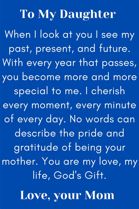 I Love You Mom Quotes From Daughter