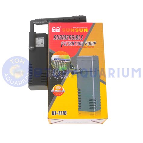 Sun Sun Submersible Filtration Pump HJ-111B – tohaquarium
