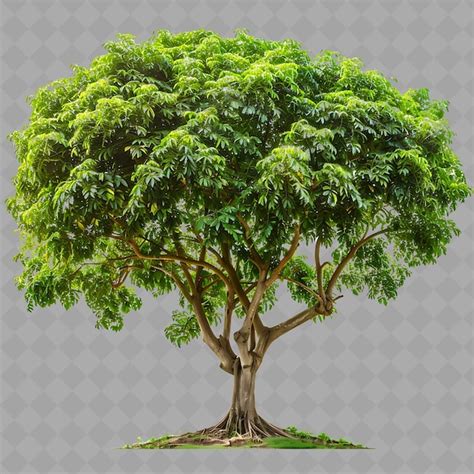 Premium Psd A Tree With The Word Tree On It