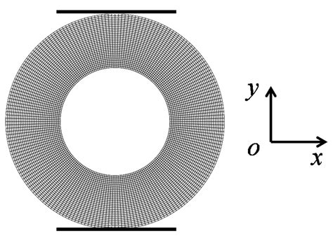 boundary deformation measurement by mesh based digital image