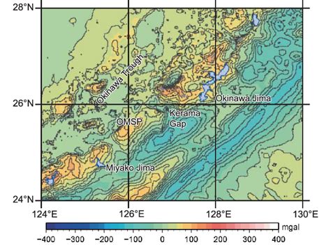 Free Air Gravity Anomaly Pattern Derived From Observed Gravity And