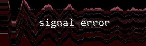 Glitch Background System Crash Broadcast Error Technical Problem 3d