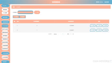 Java毕设项目：基于springboot的农事管理系统【代码论文ppt】基于springboot的农作物毕设 Csdn博客