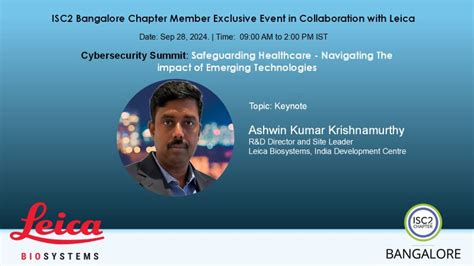 Isc2 Bangalore Chapter On Linkedin Cybersecuritysymposium Cybersecurity Privacy Ai