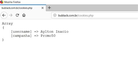 Como Criar Cookies Com Javascript E Acessar Com Php Aylton Inacio