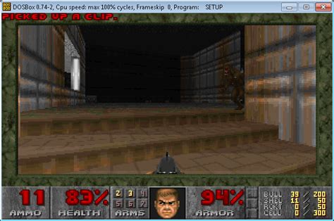黃SIR的教學日誌 用 DosBox 玩 DOS 遊戲 DOOM