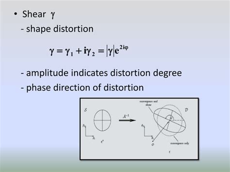 Weak Lensing Presentation Ppt