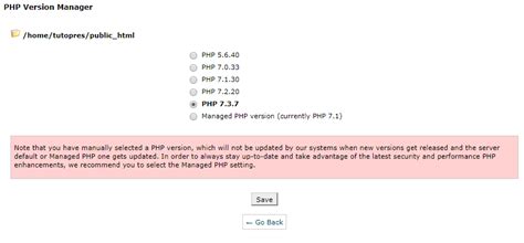 C Mo Cambiar La Versi N De Php Para Mejorar El Rendimiento De Wordpress Tutopress