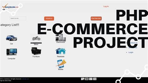 Php And Mysql E Commerce Project Php Sample Project Step By Step