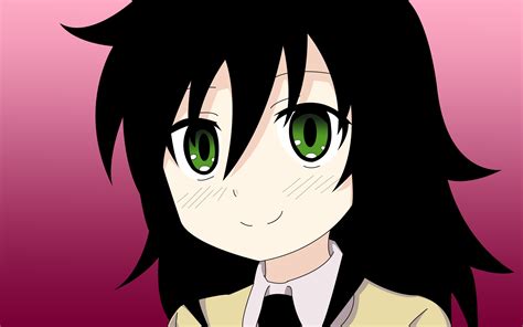 Drawing Black Illustration Anime Girls Watashi Ga Motenai No Wa Dou