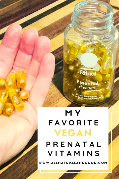 Ritual Essential Prenatal Vegan Friendly Vitamins • All Natural And Good