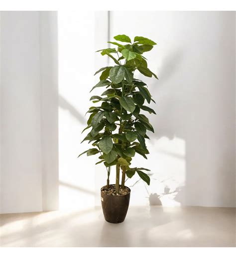 شجر تزيين صناعي 3افرع مع مركن اسود 150سم