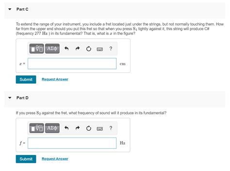 Solved Constants You Are Designing A Two String Instrument