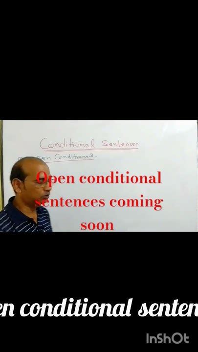 Open Conditional Sentences Coming Soon Taught By Shiv Kumar Guruji
