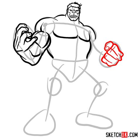 Go Green With Rage Mastering How To Draw The Hulk