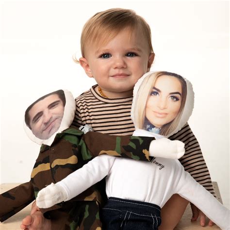 Daddy Doll Daddy Military Deployment Doll Personalized Photo Face Dolls Custom Picture Doll