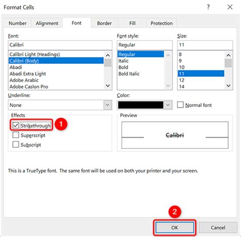 Como Riscar No Microsoft Excel