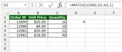 Retrieving The Value Of The First Non Blank Cell In A List In Microsoft Excel