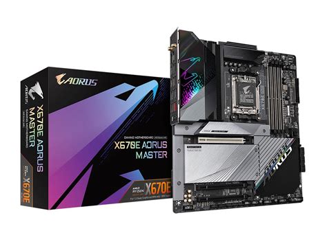 GIGABYTE X670E AORUS MASTER AM5 AMD - Newegg.com