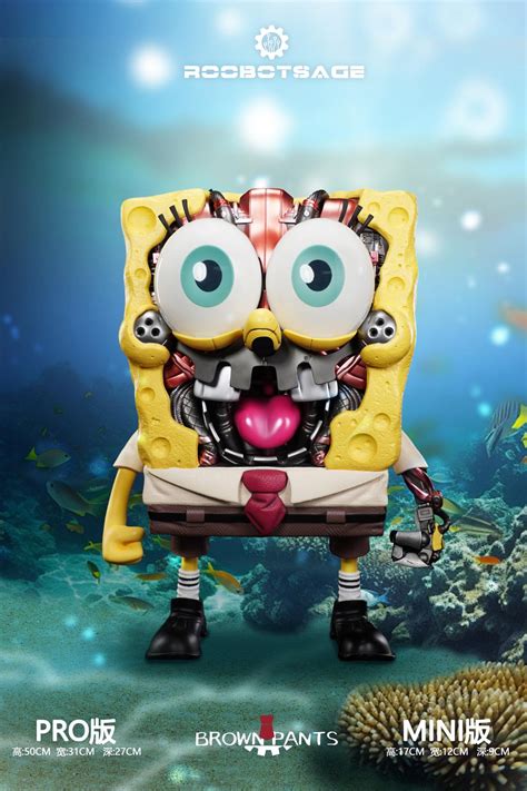 Mini And Pro Scale Spongebob Spongebob Squarepants Resin Statue Robots Age