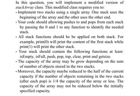 Solved In This Question You Will Implement A Modified